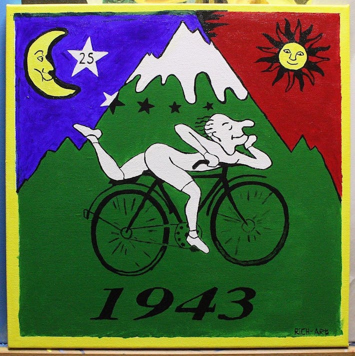 Bicycle Day 2018: The Day Albert Hofmann Took the First LSD Trip in 1943