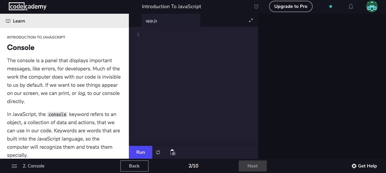 Learn to Code With Codeacademy