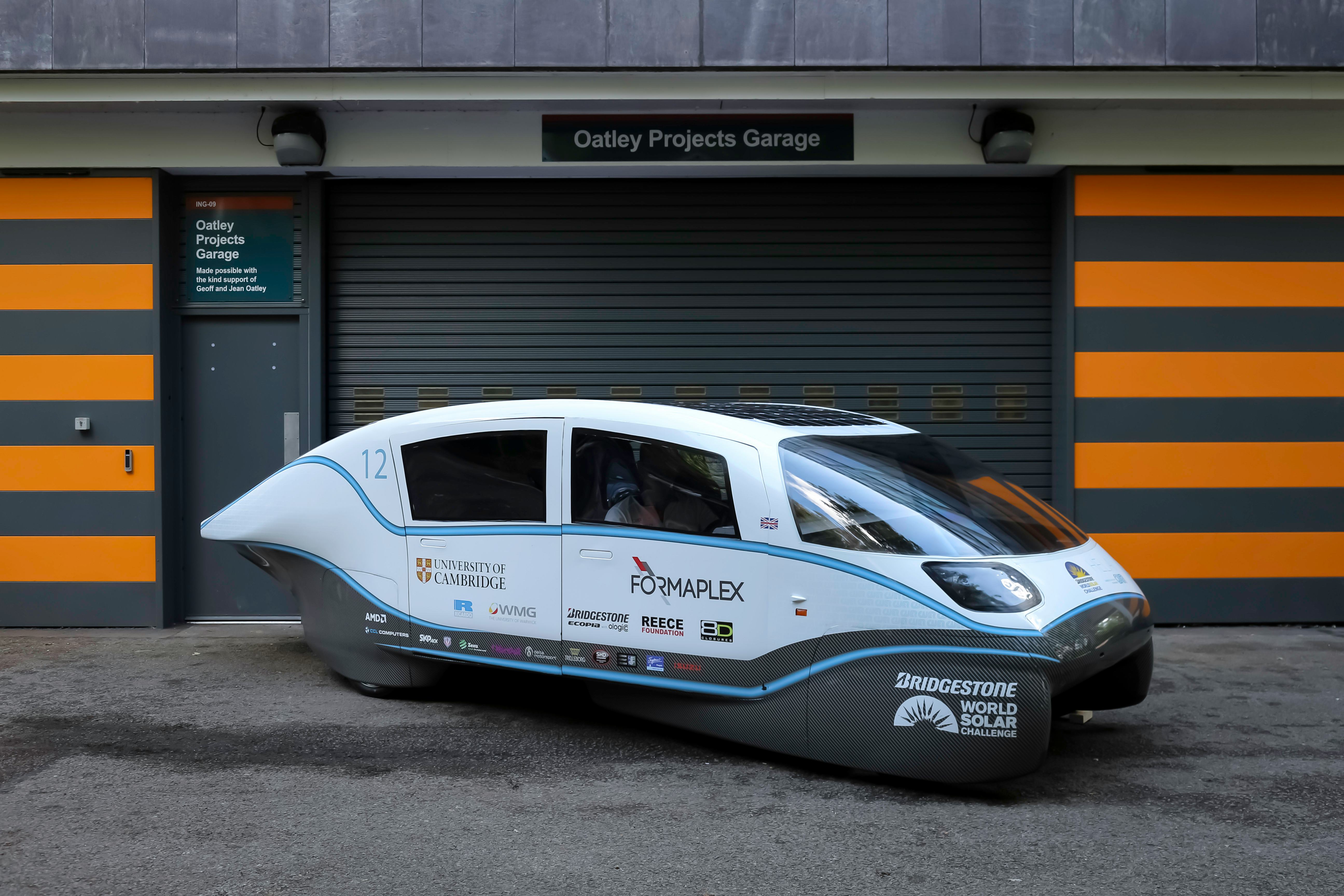 Electric solar car packs Tesla-beating range with the energy of a kettle