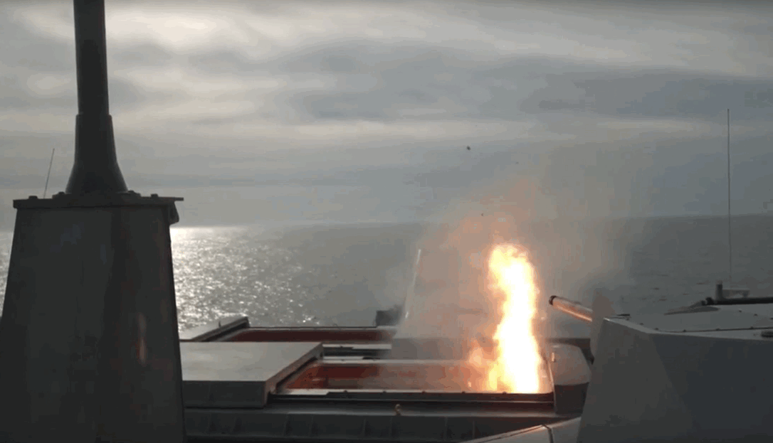 Watch the Navy Launch a Pirate-Fighting Hellfire Missile