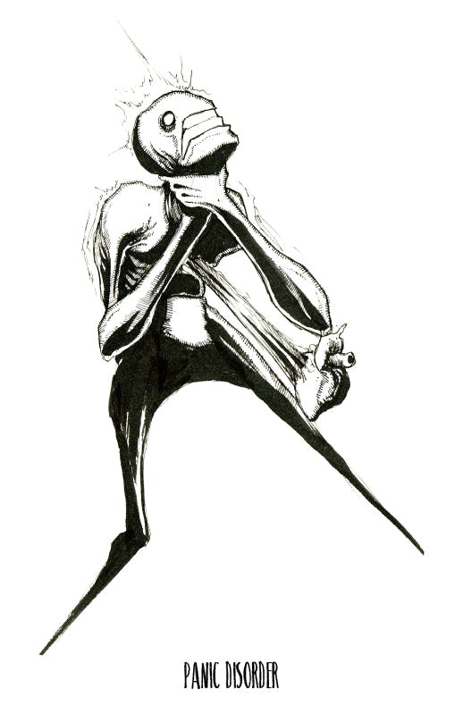 The creepy art of Shawn Coss might help you crawl out of depression