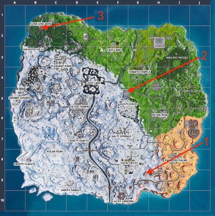 'Fortnite' Sundial, Cup of Coffee, and Giant Metal Dog Head: Where to Dance