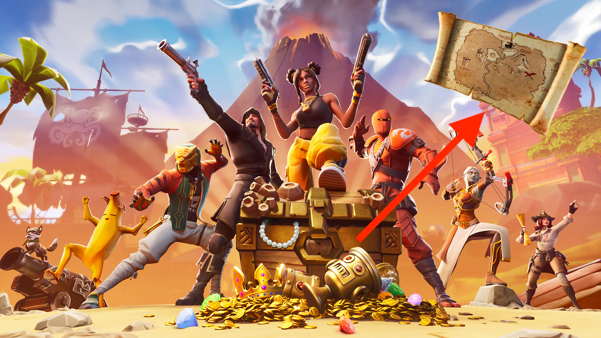 'Fortnite' Season 8 Buried Treasure Item Teases More Interactive Looting
