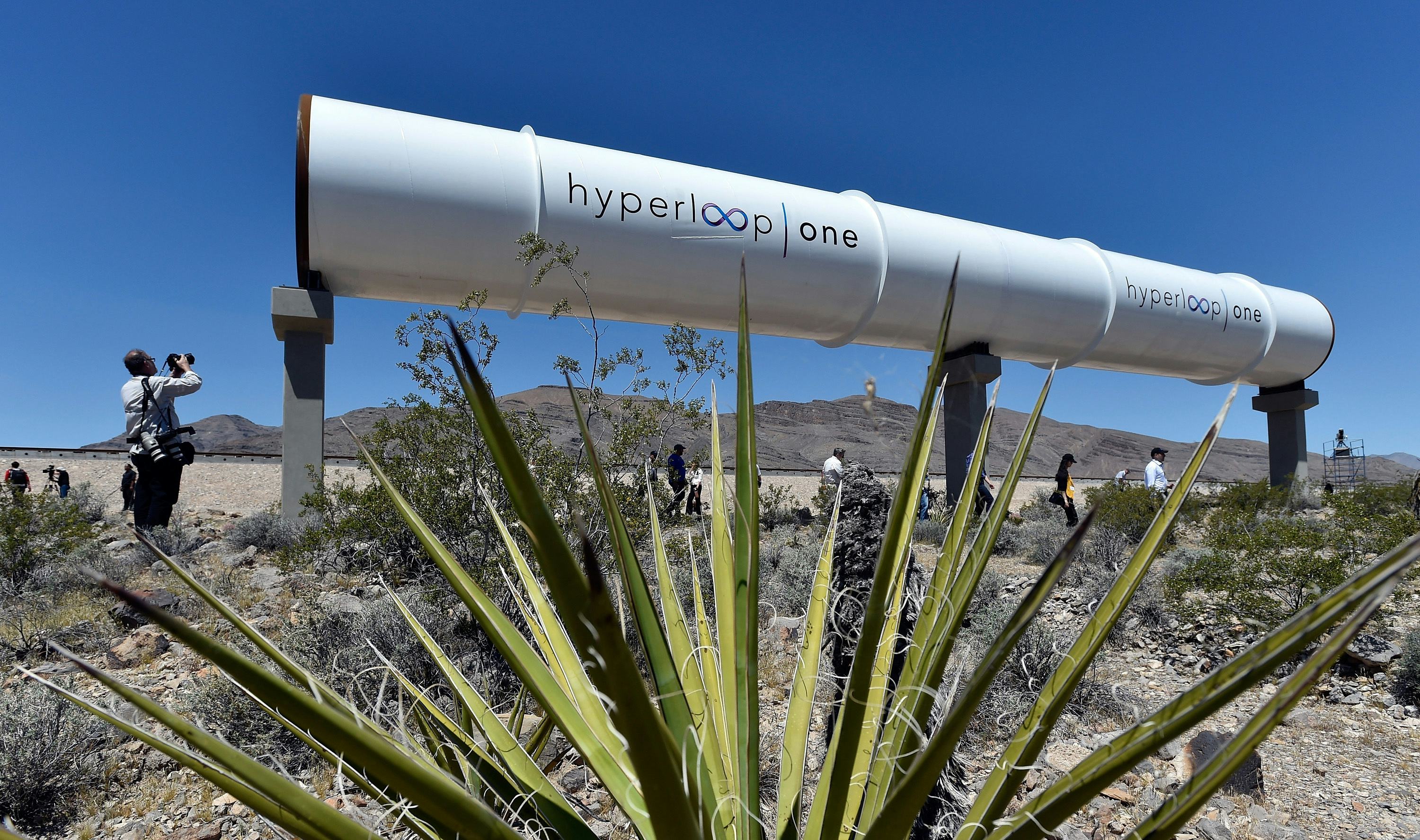 Hyperloop Pod Designers Visit SpaceX Test Track