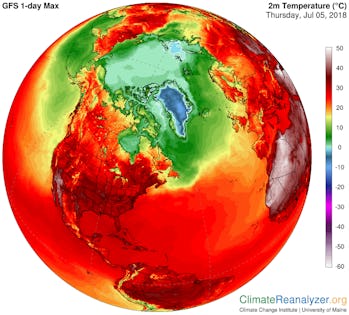 Heat Maps Reveal Record-Breaking Temperatures Across the Globe