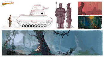 Patrick Schoenmaker Animated the Adventures of Indiana Jones