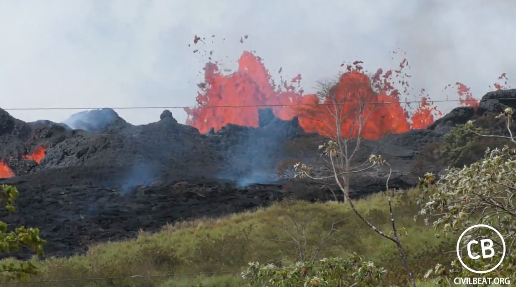 Kilauea Volcano: First Human Injury Caused by Projectile Lava Spatter