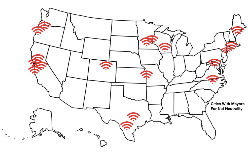 Net Neutrality: 5 Maps Show Every City, State Defending the Internet