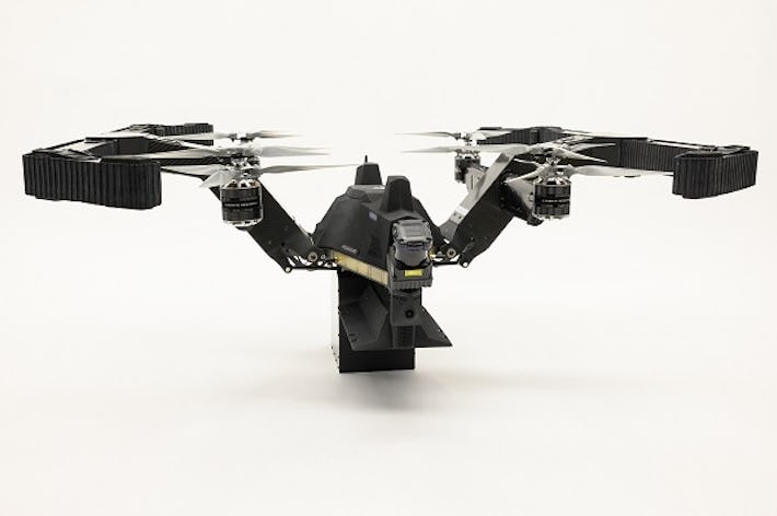The "Pegasus Mini" looks like a drone and a tank had a terrifying child