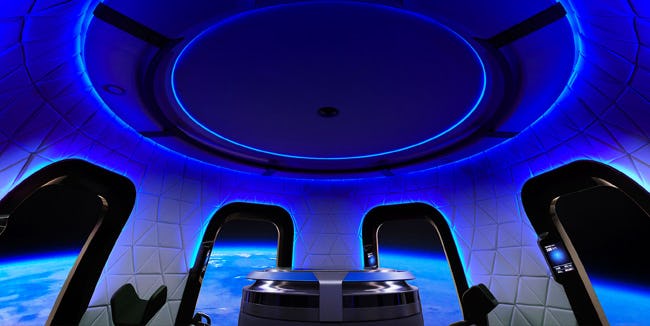 Blue Origin: Jeff Bezos' Firm Debuts Video of Cushy Space Tourist Capsule