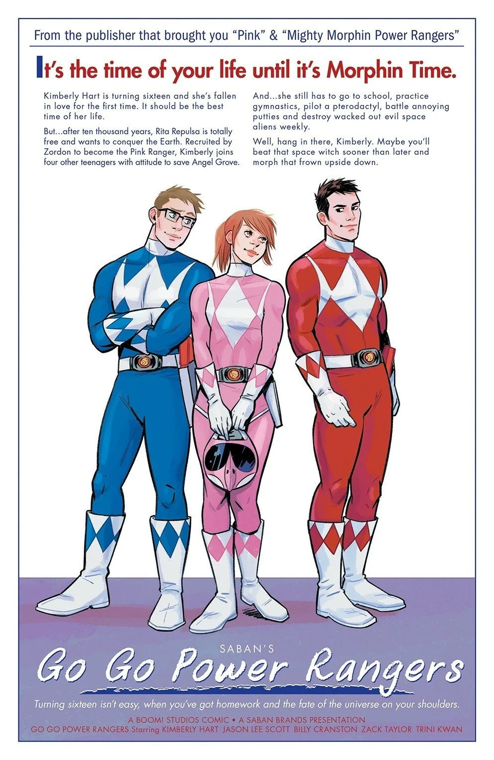 'Power Rangers': Why the Comic Books Are Paying Homage to John Hughes
