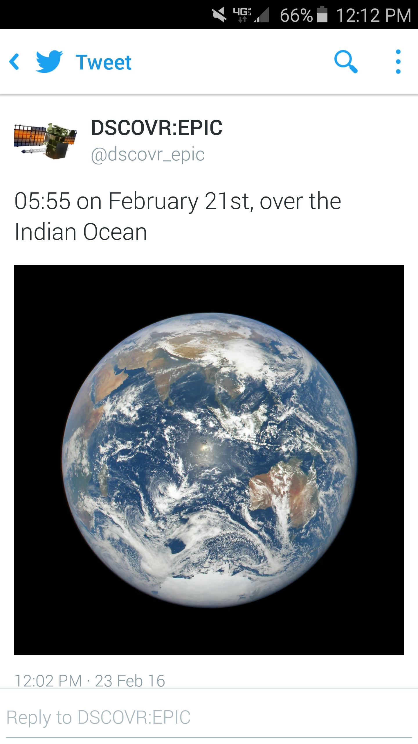 Get Pictures of the Earth Sent to Your Twitter Feed From a Million ...