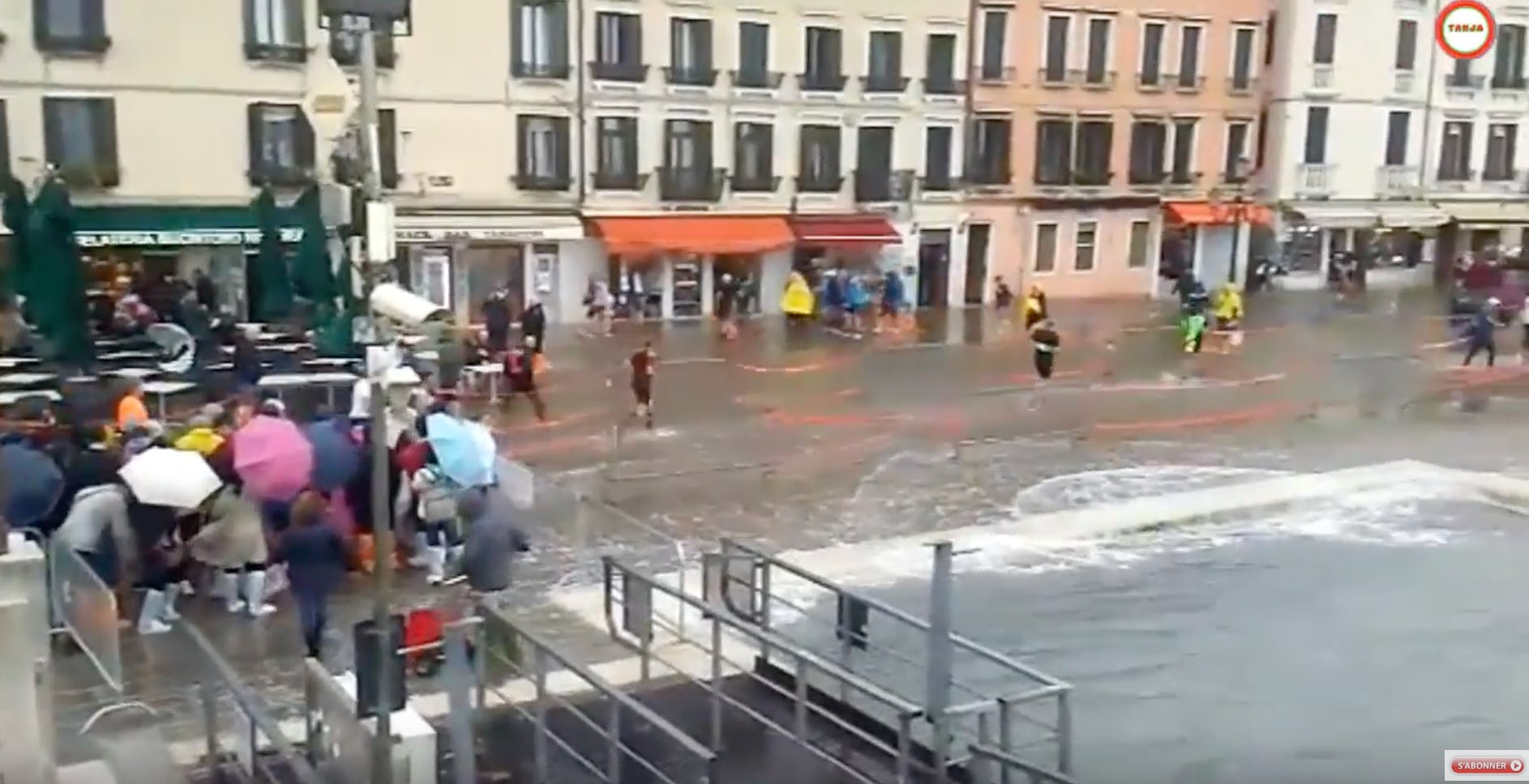 Video Shows Venice Underwater as Flooding Reaches Record Highs