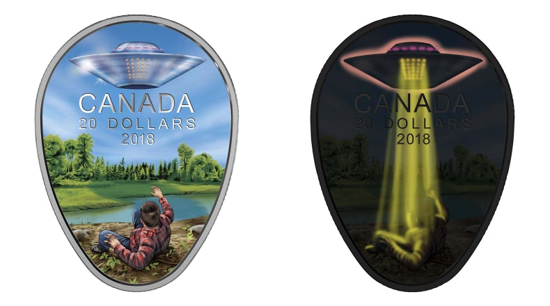 Canada Releases UFO Coin as a Nod to Famous Alien Encounter