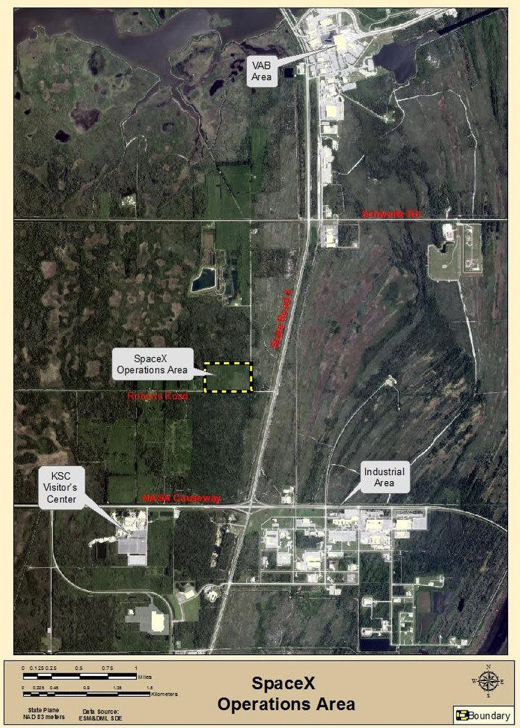 NASA Publishes SpaceX Maps and Renderings from Its Proposed "Rocket Garden"