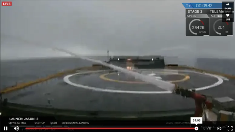 Elon Musk Releases Video of Falcon 9 Tipping Over on Drone Ship, Exploding