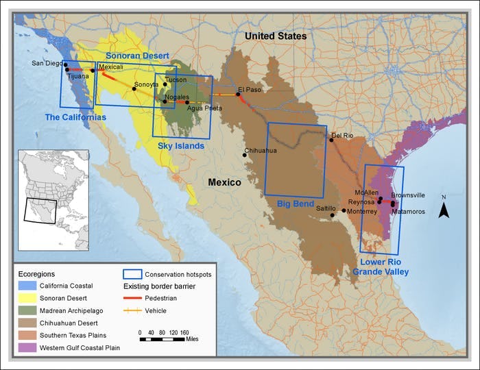 2,500 Scientists Warn Against the Border Wall's Huge Environmental Cost