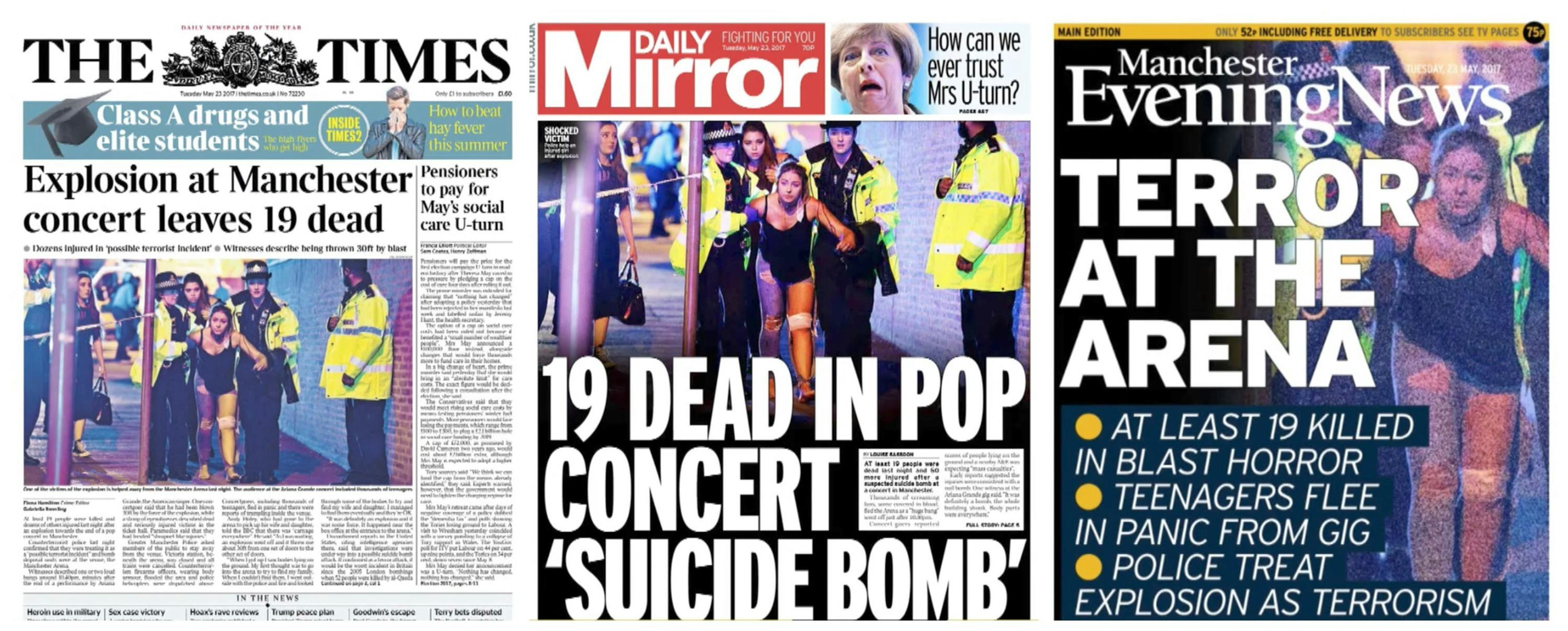 A Suicide Bomber is Suspected in the Manchester Concert Attack