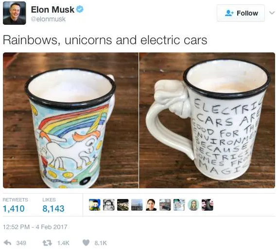 Elon Musk Responds to Unicorn Dispute on Twitter