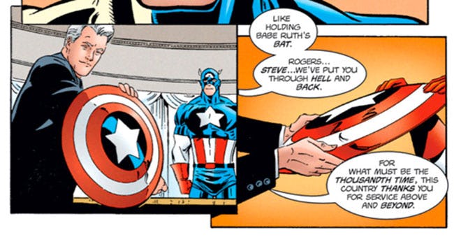 Is Donald Trump President in the Marvel Comics?