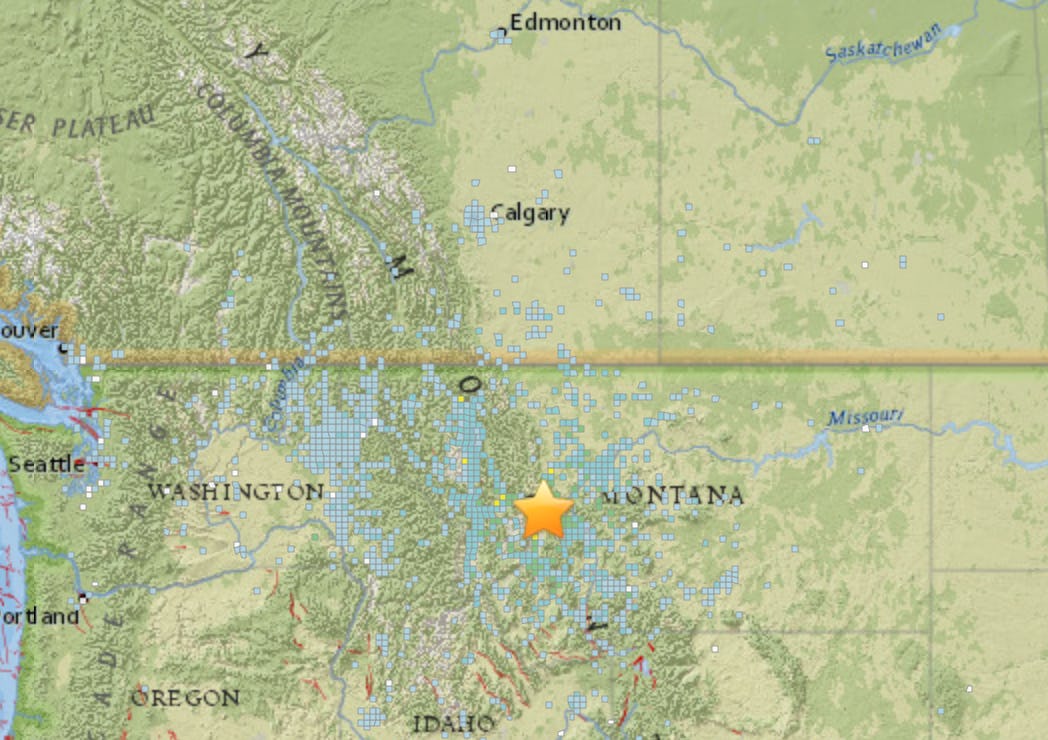 Montana Earthquake: How to Read the USGS Earthquake Map