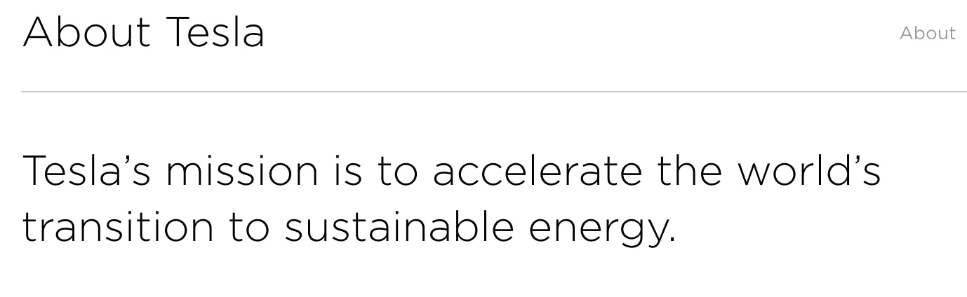 Tesla Changes Mission From 'Transport' to 'Energy'