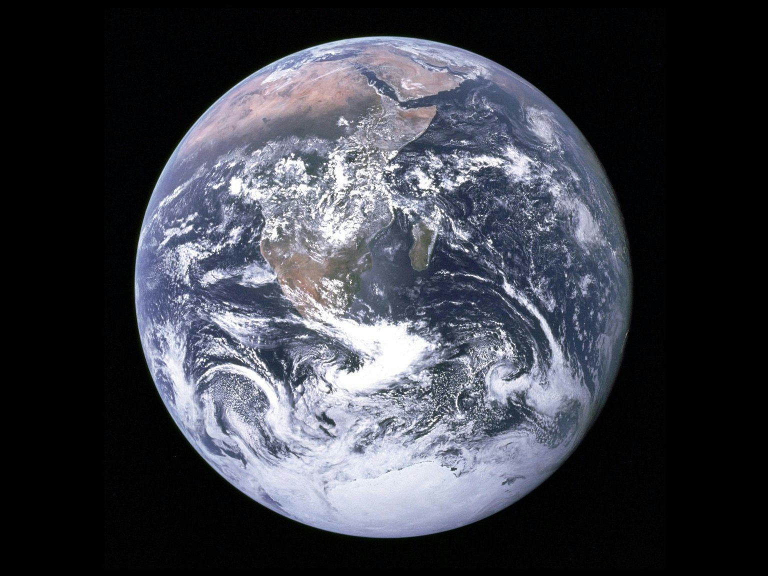 The First Photo of Earth from Space Is Now 70 Years Old