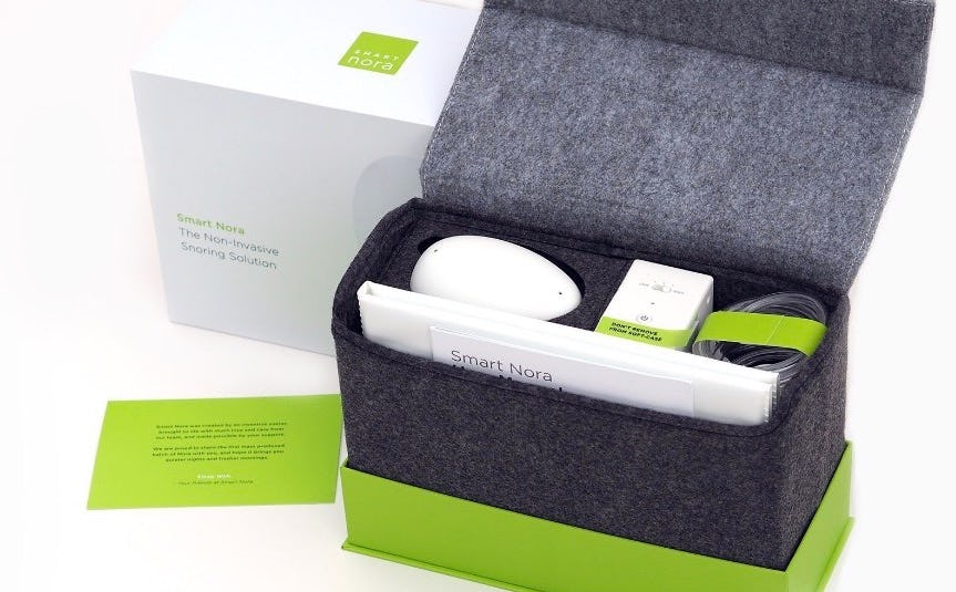 This Revolutionary Device Is a Simple Contact-Free Solution to Stop Snoring