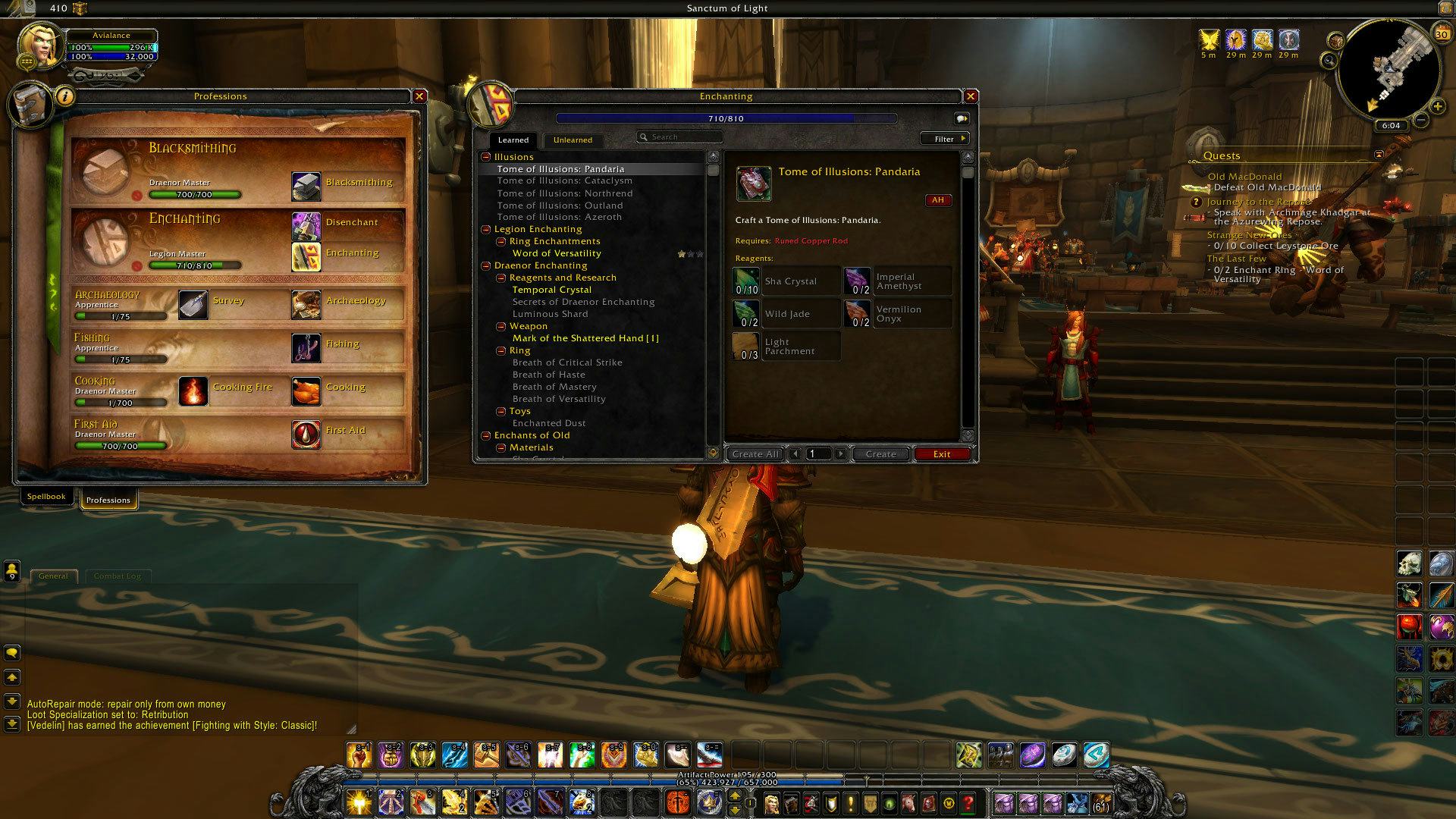 'World of Warcraft' Professions Just Got a Whole Lot Simpler