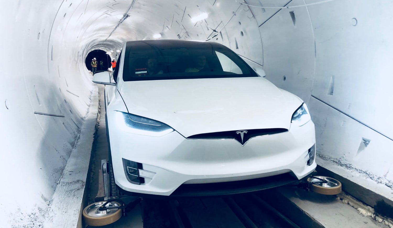 Elon Musk Unveils Loop, The Boring Company's First Rideable Prototype
