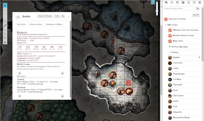 Roll20 Adds Official 'D&D' Module