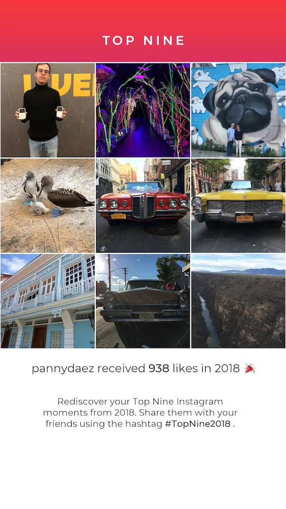 Instagram Top 9: How to Get a List of Your Most Popular 2018 Posts