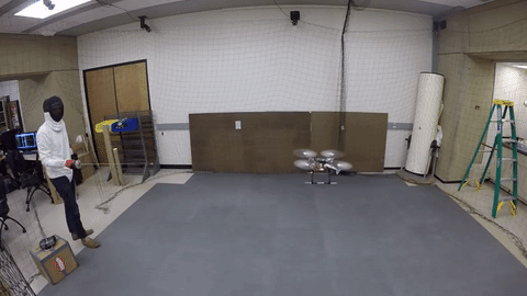 Watch an Autonomous Fencing Drone Dodge Sword Attacks