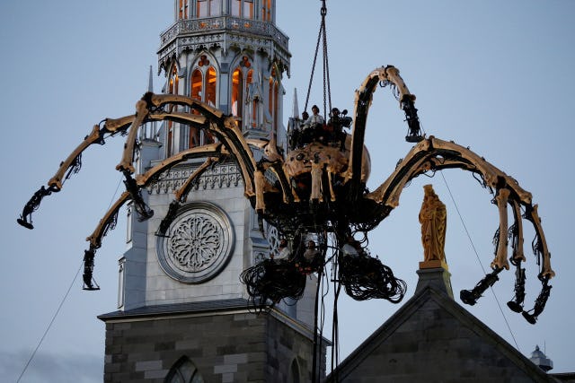 Catholic Church Introduces Robot Spider Mascot, Terrifying Congregation
