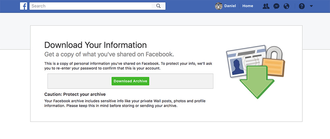 How to Download Facebook Data