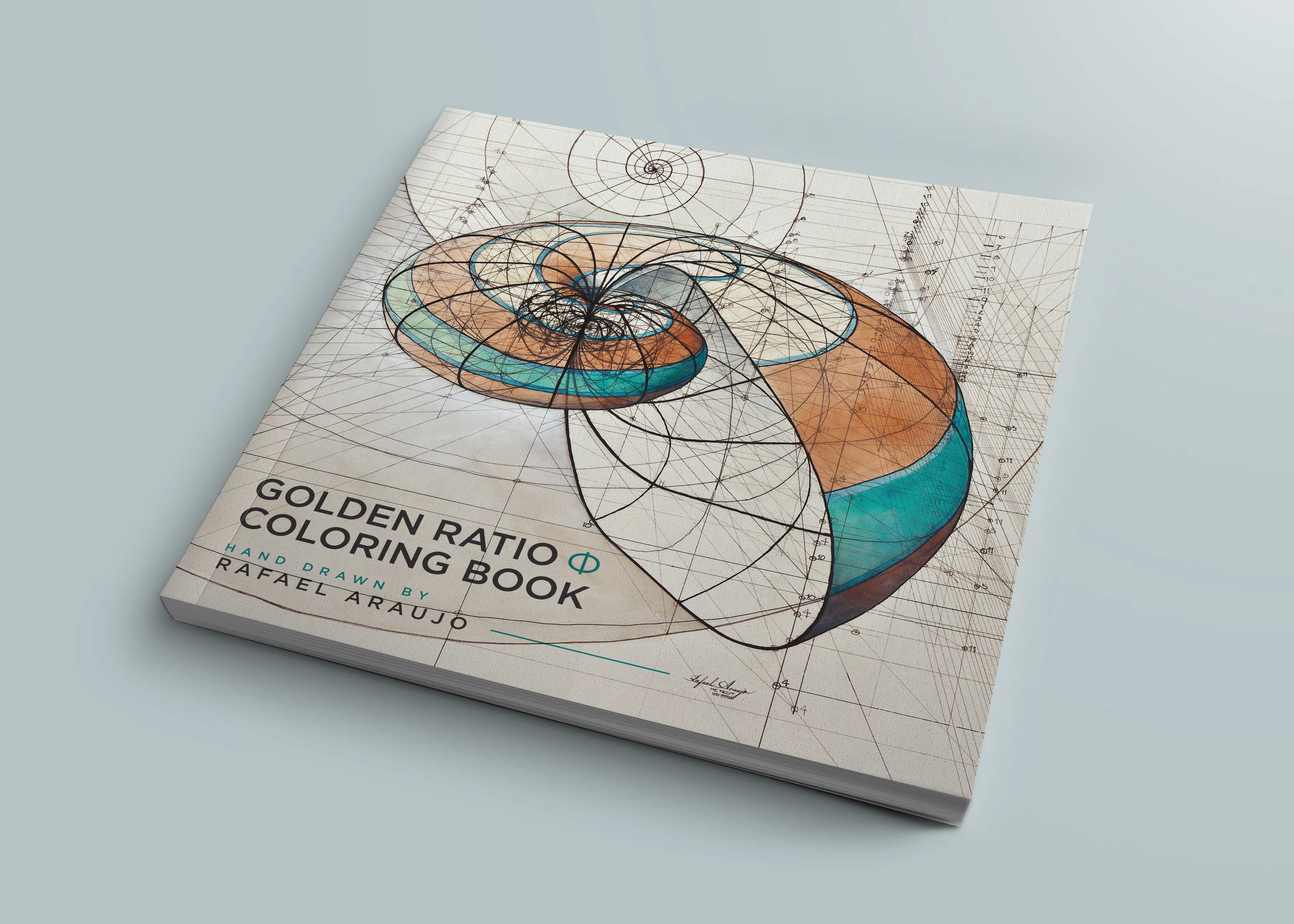 Rafael Araujo Draws Perfect Illustrations by Hand Using Math's Golden Ratio