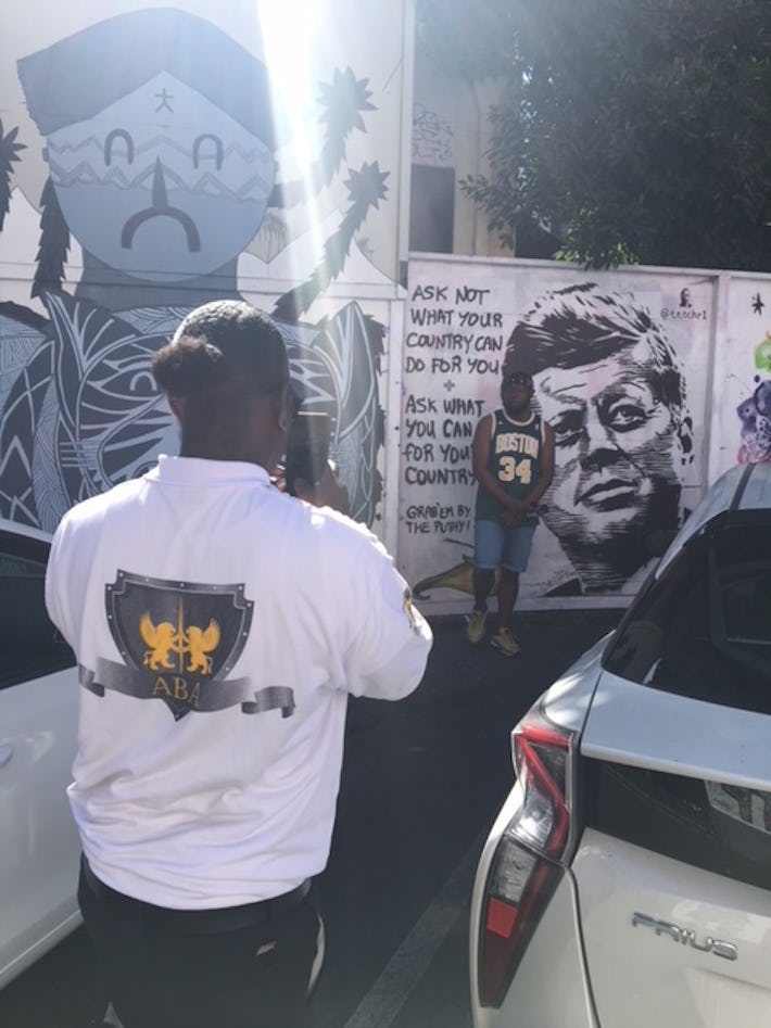 We Visited the Verified Influencer Mural and it Was Absurd