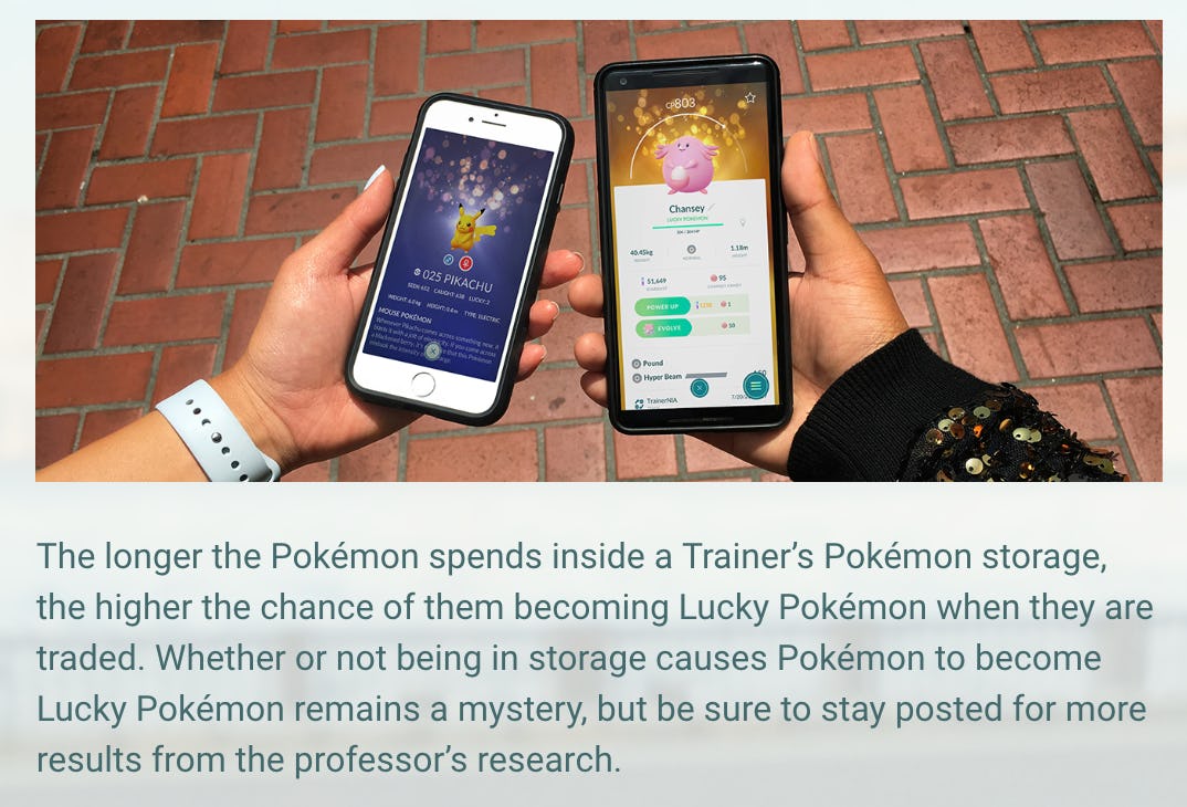 'Pokémon Go' Lucky Pokémon: What Are They and How Do You Get Them?