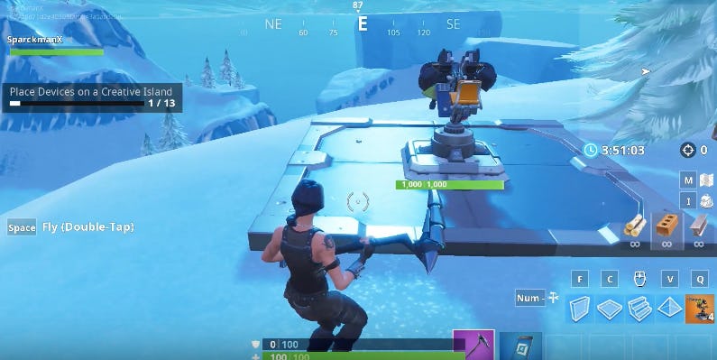 'Fortnite' Place Devices on Creative Island: How to Complete Challenge 13