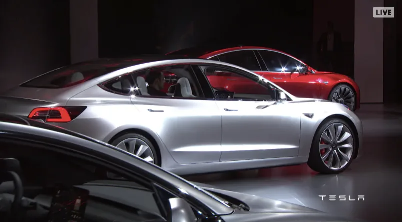 Elon Musk Confidently Reveals Model 3