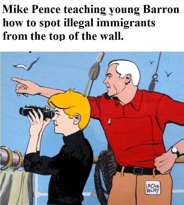 Mike Pence's Resemblance to Race Bannon From 'Jonny Quest' Sparks Memes