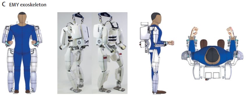 Video shows an exoskeleton that can be controlled by the brain