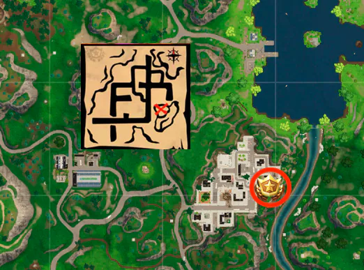 'Fortnite' Pleasant Park Treasure Map: Where to Find the Week 7 Battle Star