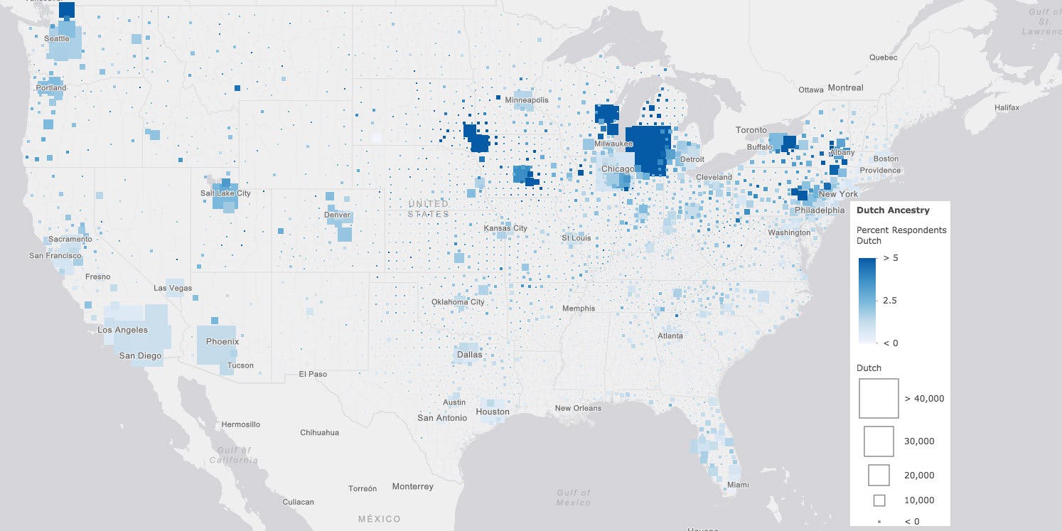 America's Biggest Ancestry Groups — Mapped