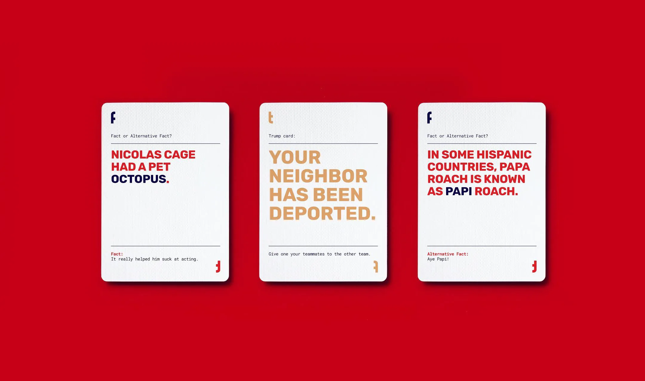 'Alternative Facts' Card Game Aims to Be the Best in America