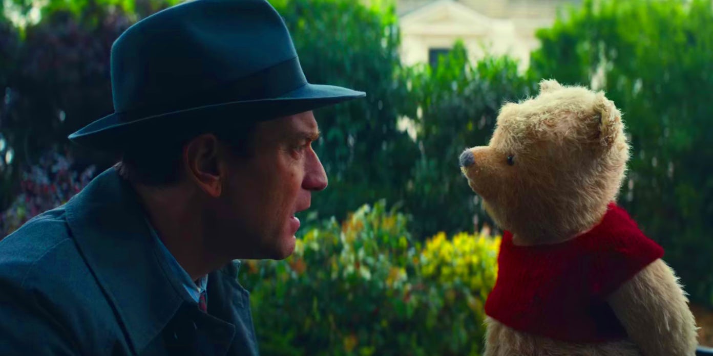 'Christopher Robin' Trailer Looks Like a Winnie the Pooh Horror Movie