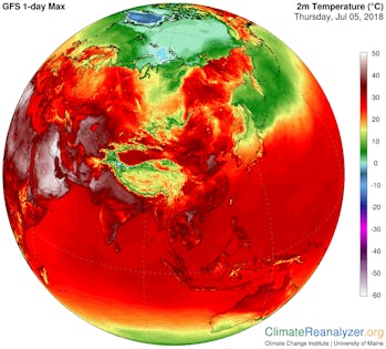 Heat Maps Reveal Record-Breaking Temperatures Across the Globe