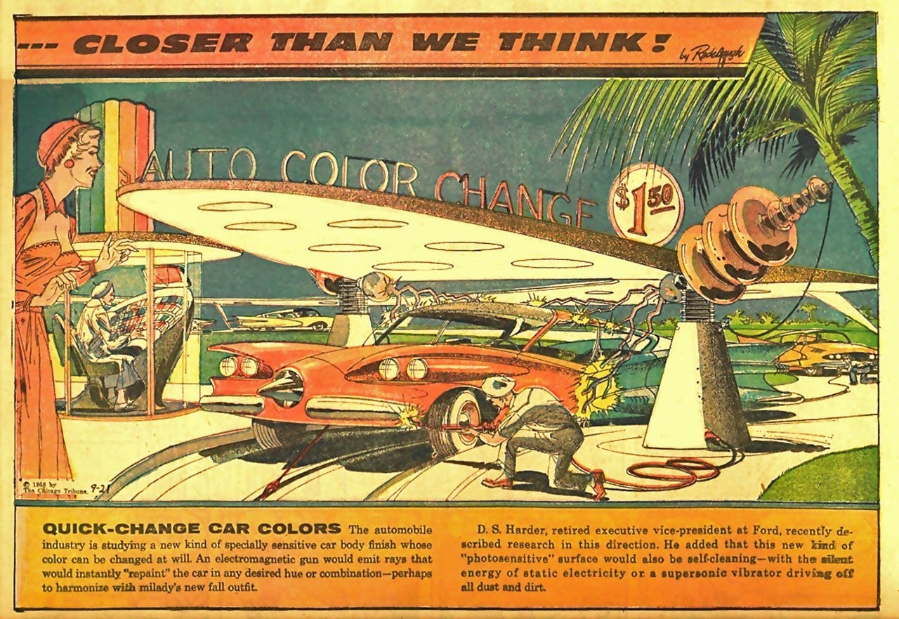 A Look Back at the 1950s' Greatest Futurist Illustrator