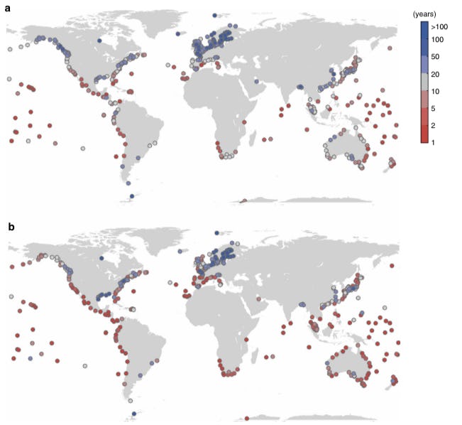 Climate Change Map Shows Where Huge Floods Will be Normal by 2050