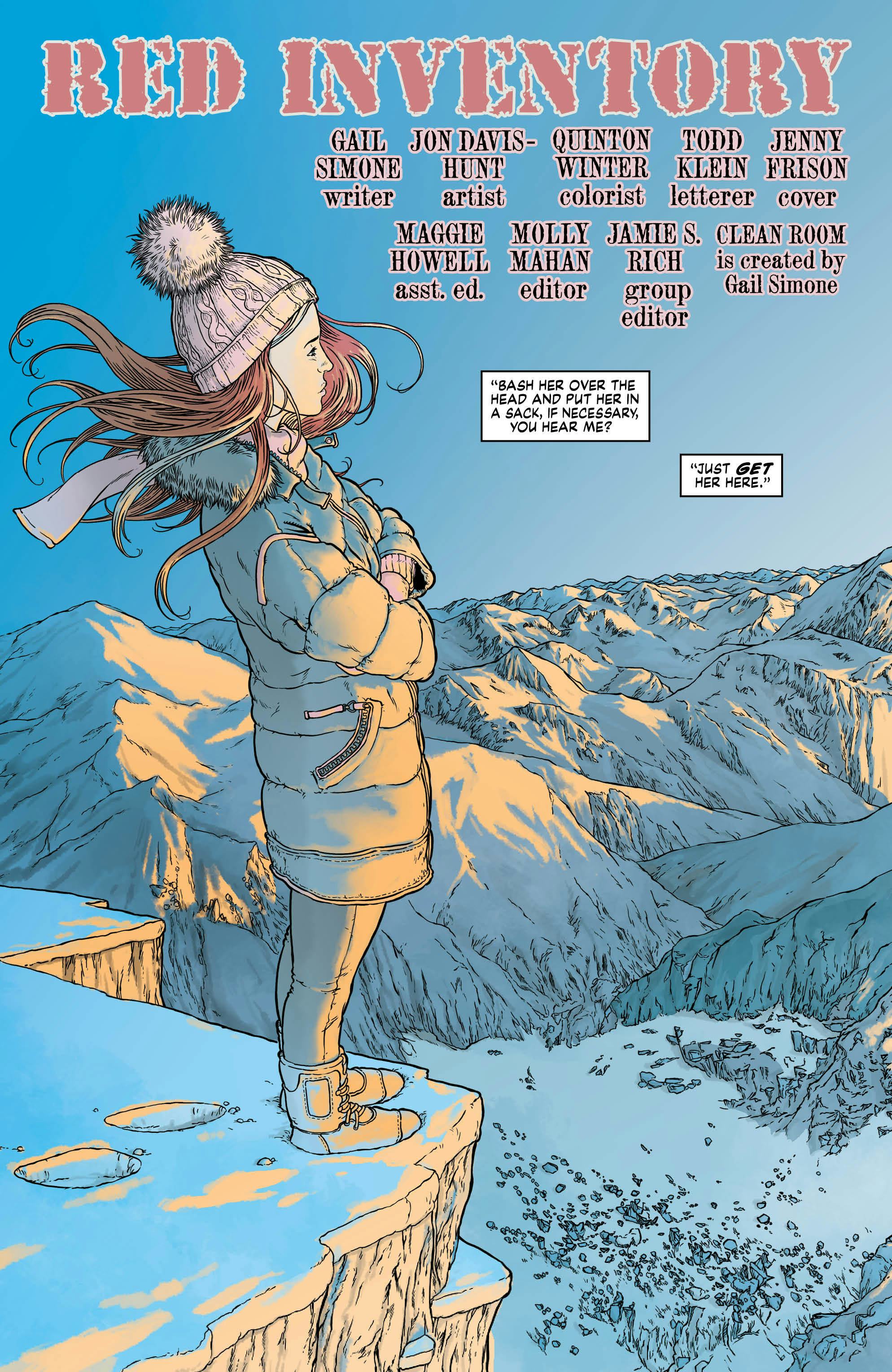 Gail Simone's 'Clean Room' Issue 11 Finishes Second Arc In Exclusive ...